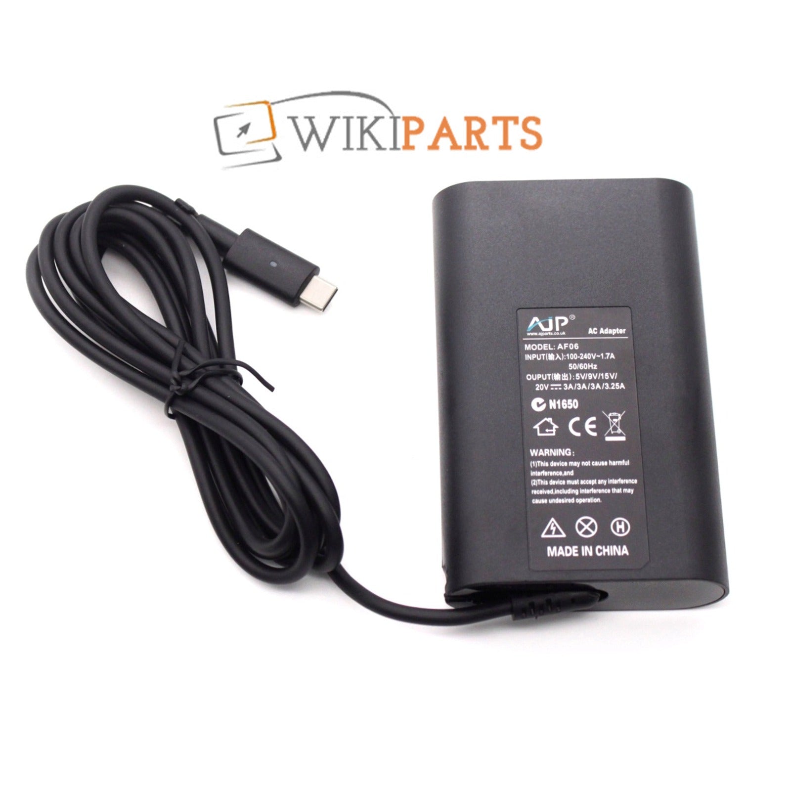 Dell 14 Plus DB14250 65W USB Type-C Slim AC AJP Laptop Replacement Ada ...