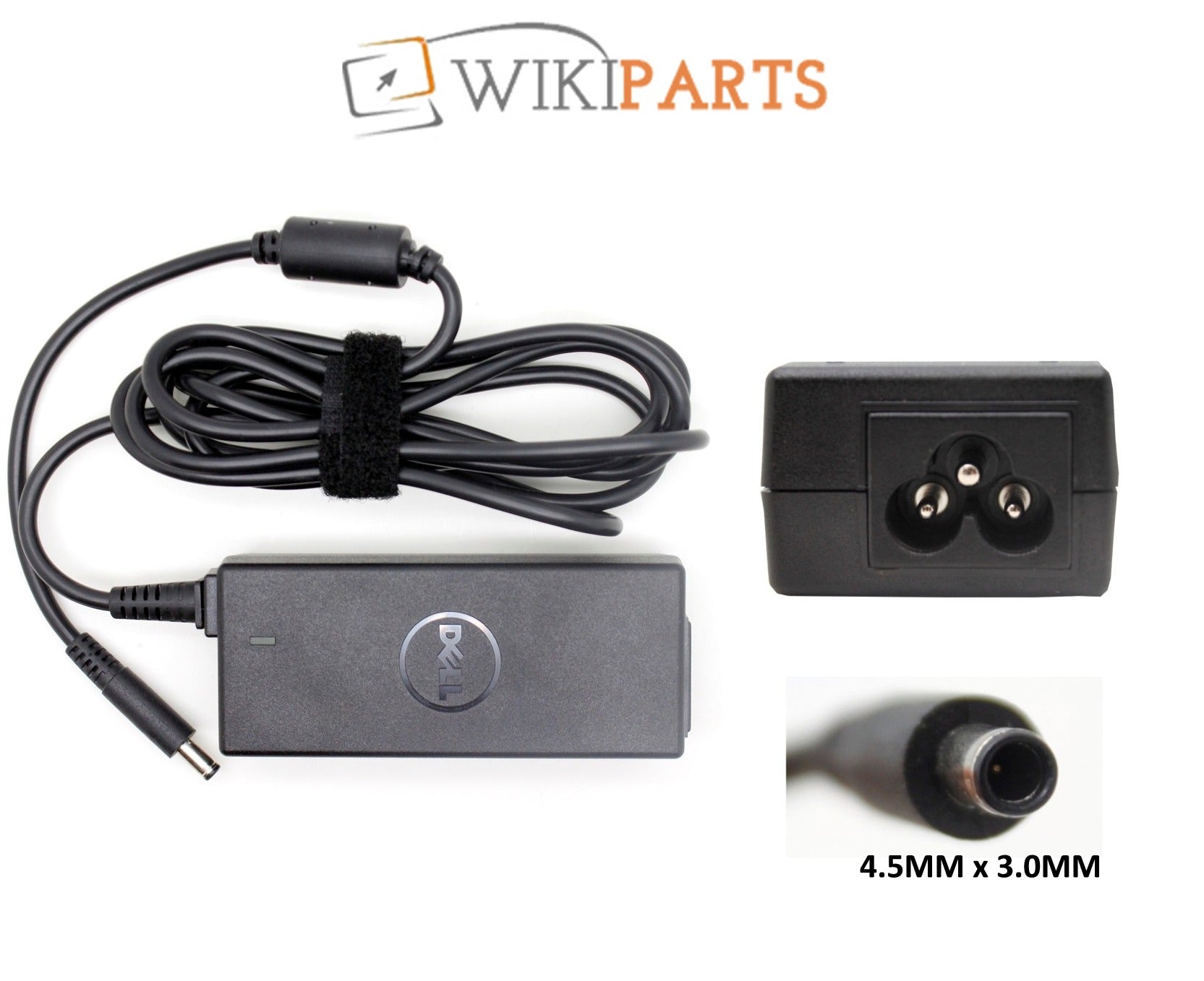 Dell P92G 45W *Round* Type AC 4.5MM x 3.0MM Laptop Original Dell Adapt ...